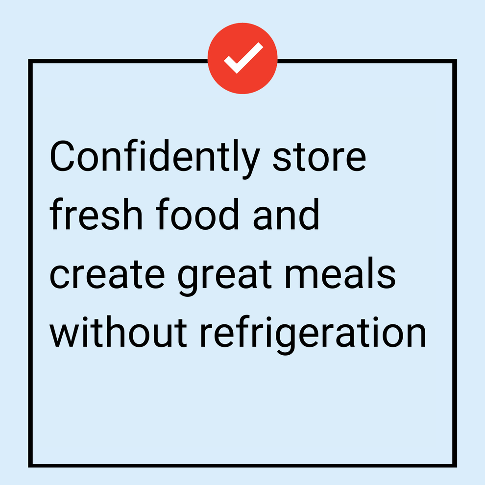 Storing Food Without Refrigeration | Keep Food Fresh Anywhere