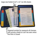 Boat Documents Organizer - Large